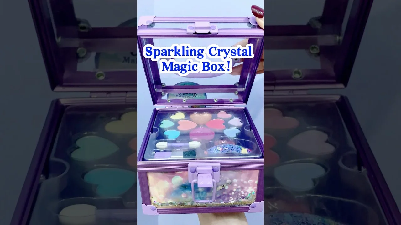 [Video] Kids Pretend Makeup Kit: Sparkling Magic Box